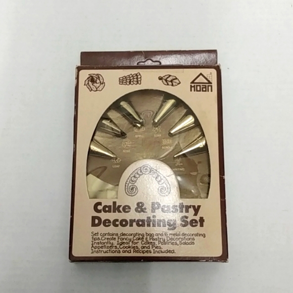 Vintage | Kitchen | Cake And Pastry Decorating Set Vintage 983 Nib ...
